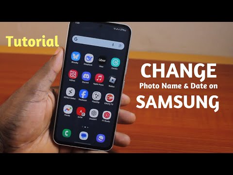 How to Change Photo Name and Date in Samsung Phone