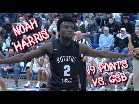 Rutgers Prep 65 Gill St. Bernard's 59 | HS Basketball | Noah Harris Game High 19 Points