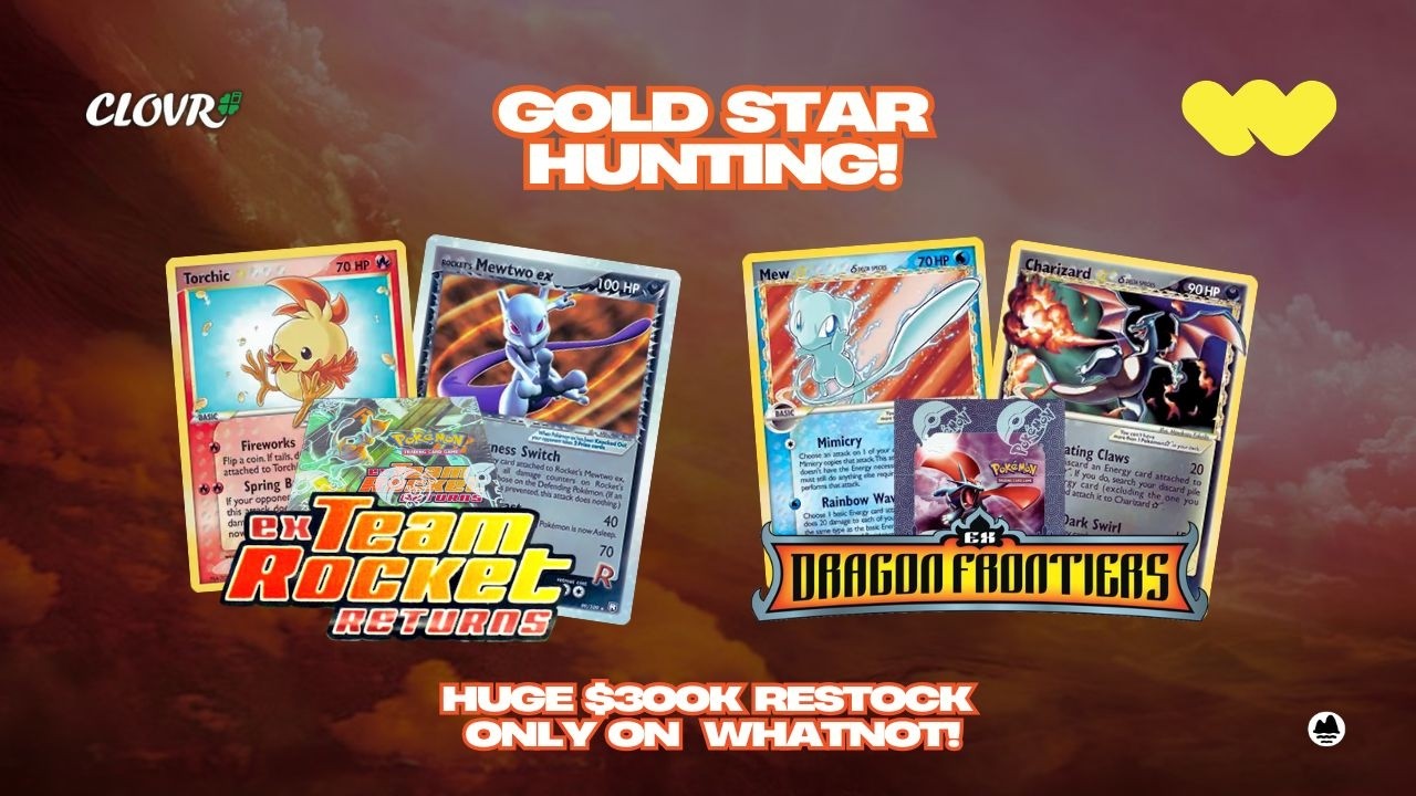 GOLD STAR HUNTING! CHECK OUT OUR  LIVE SHOP ON WHATNOT!