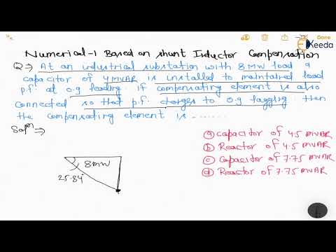 Numerical 1 based on Shunt Inductor Compensation Video Lecture - Power System (Video Lectures ...