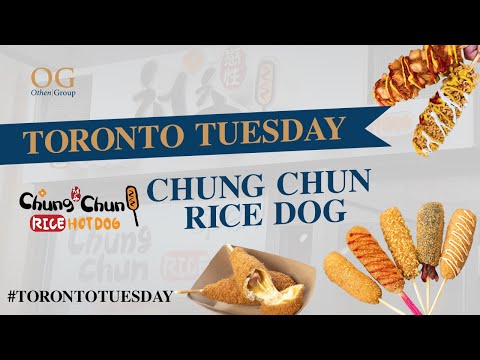 THE FAMOUS... ChungChun Rice Dogs