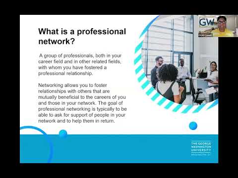 Working Your Network - Spring 2024