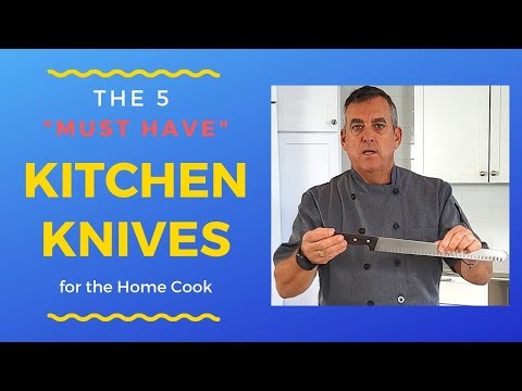The Five "Must Have" Kitchen Knives