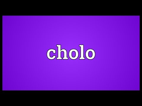 Cholo Meaning