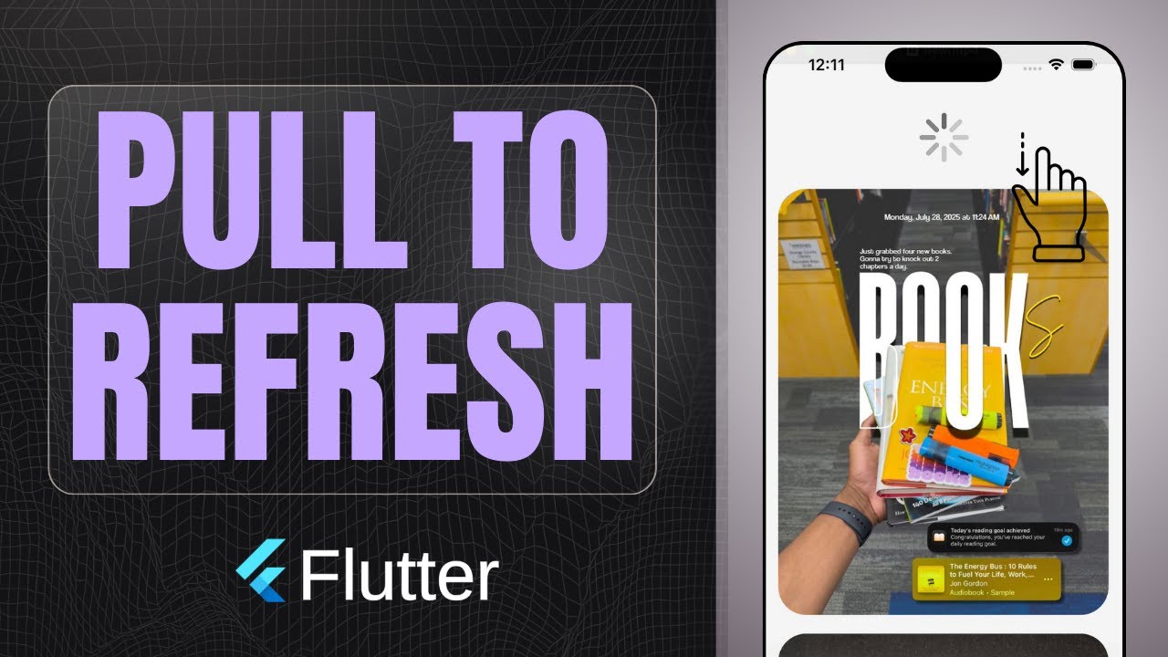 Modern Pull to Refresh in Flutter