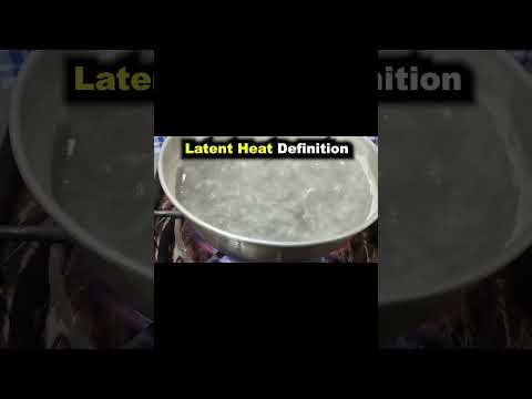 505. Latent Heat Definition|Latent Heat of Vaporization|Hindi