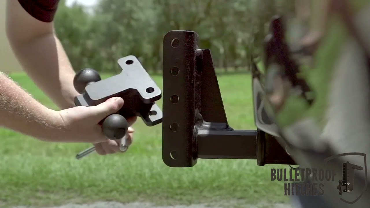 2" Extreme Duty Adjustable 4" Drop Hitch By BulletProof Hitches - Raney ...