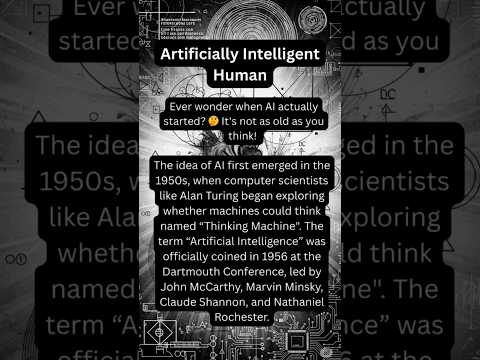 "Thinking Machine"... or "AI"? 🤔 The Name That Stuck! | #shorts