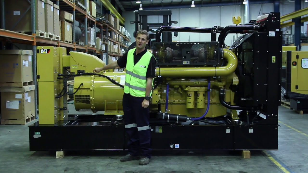 Product Walkaround: C18 Generator Set Package