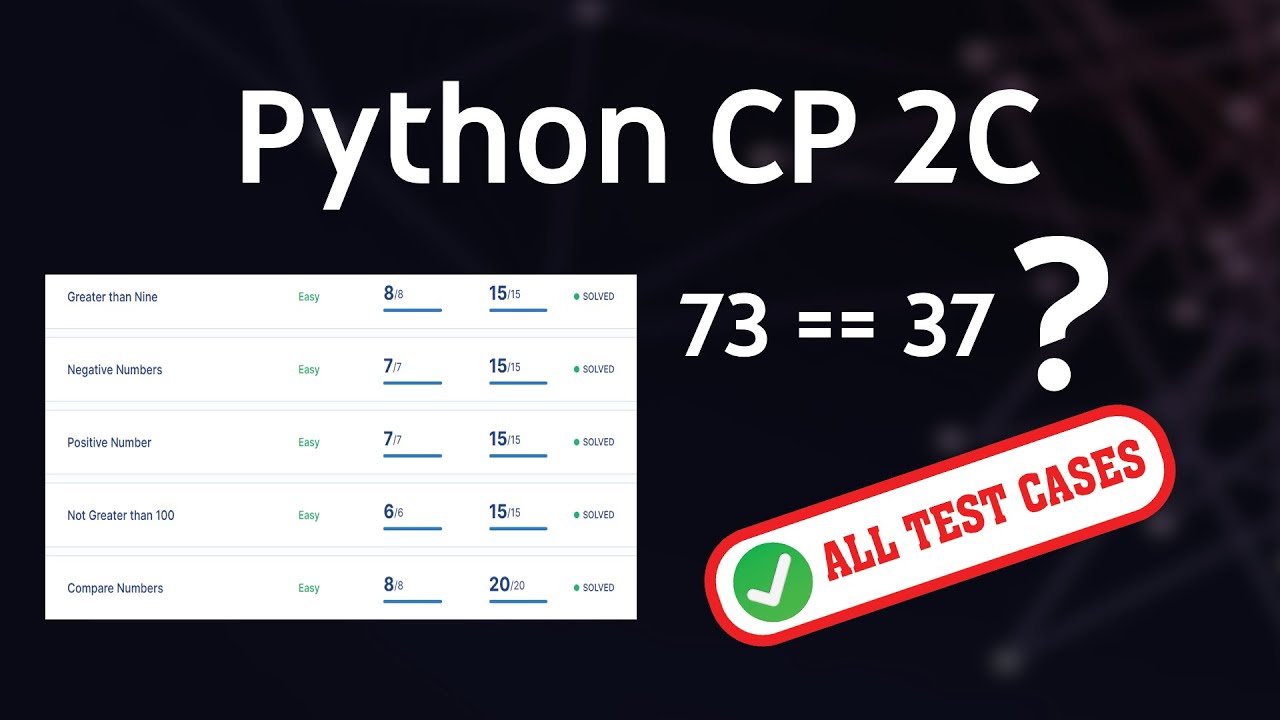Python Coding Practice 2C || Coding Key