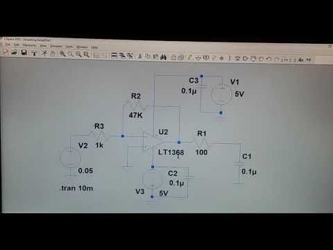LTSpice Op-Amp Inverting Amplifier Design & Simulation | Step-by-Step Guide