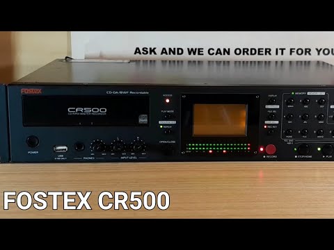 Fostex CR500 CD-R/RW Master Recorder | Reverb