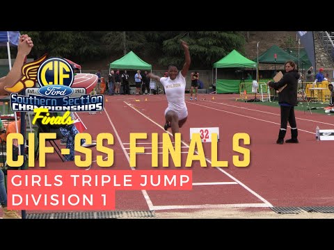2025 TF - CIF-SS Ford Track & Field Finals - Girls Triple Jump D1