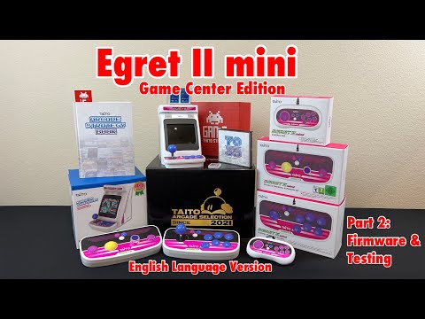 Part 2: Egret II mini Game Center Edition (Special Blue English Language Ver.) - Firmware & Testing