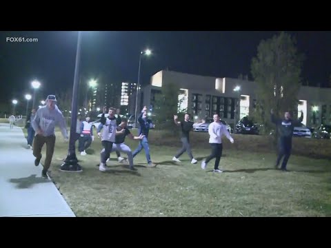 Students at UConn hoping UConn men go down in history