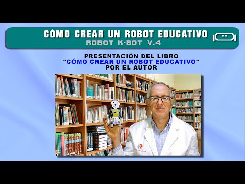 Presentación del libro “Cómo crear un robot educativo” por el autor Tino Fernández