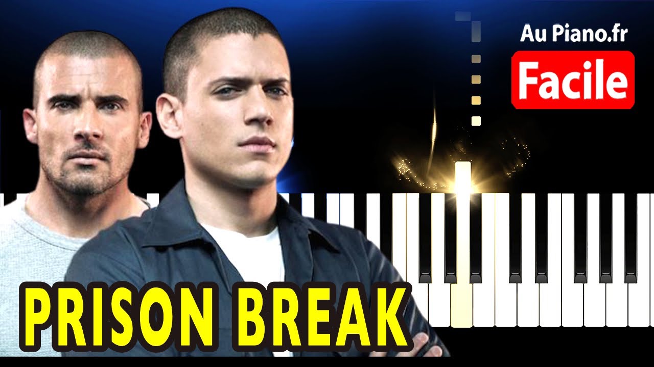 Prison Break Piano Cover Tutorial FACILE (Au Piano.Fr) - Au Piano.Fr