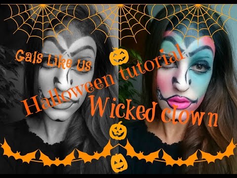 HALLOWEEN MAKEUP TUTORIAL – WICKED CLOWN
