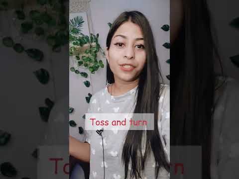 toss and turn #english #ytshorts #shorts