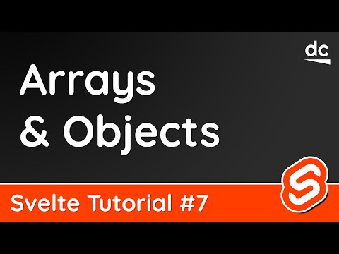 Learn Updating Arrays Objects Svelte Tutorial 7 - Mind Luster