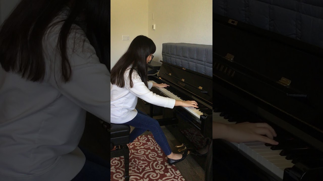 Madison Yang, performing Grandes etudes de Paganini No. 2 by Franz Liszt