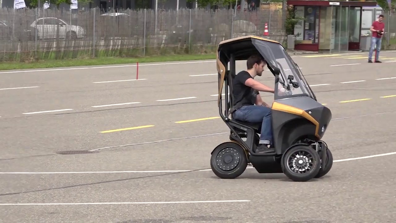 The Bicar Prototype is One Crazy-Looking Urban Mobility Device ...