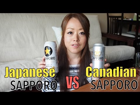 Is Canadian Sapporo like real Japanese Sapporo?