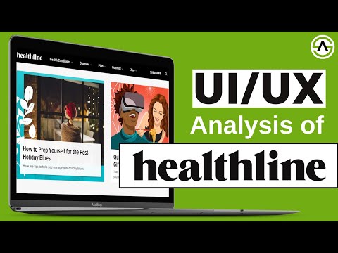 Healthline Website UI/UX Analysis | Super Content Management