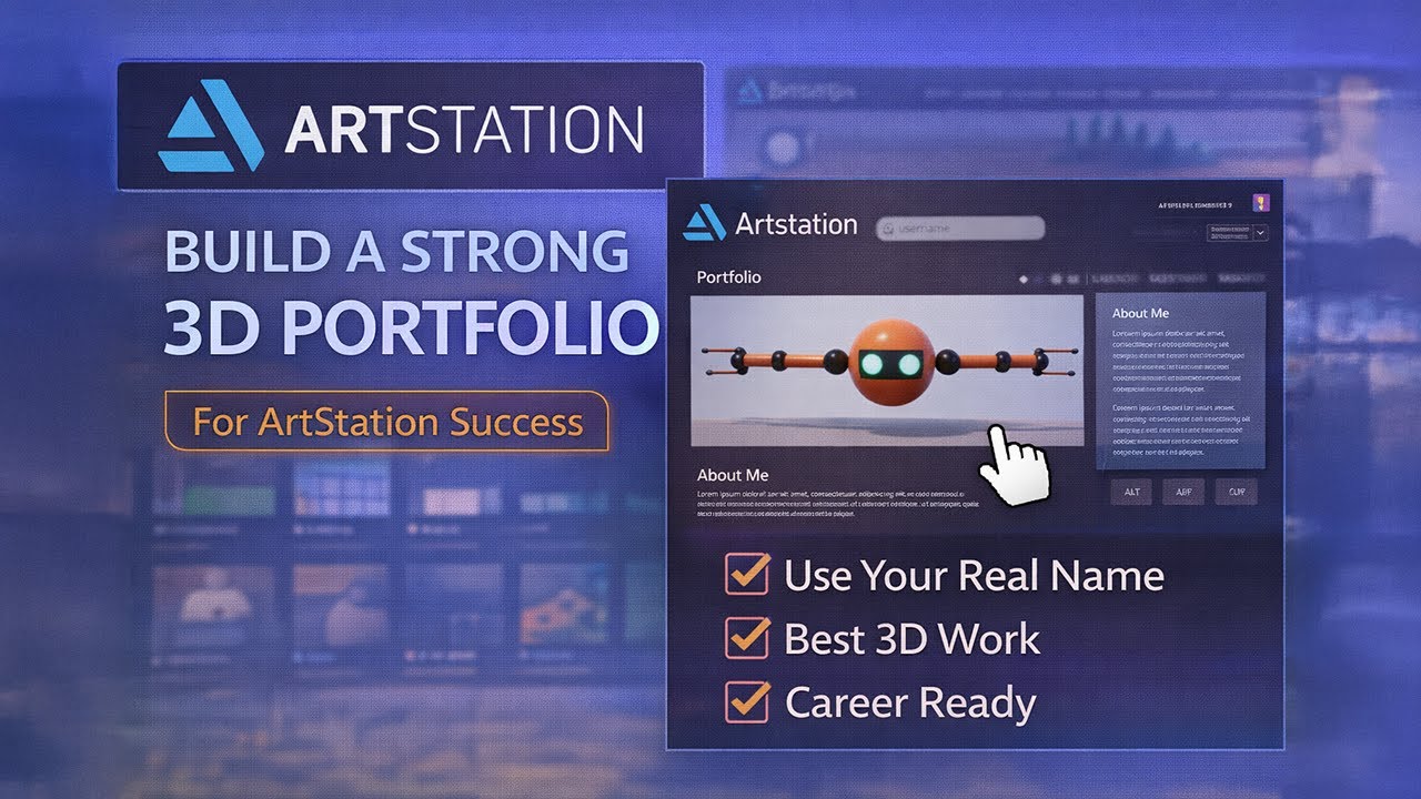 ArtStation for 3D Artists – Building a Portfolio That Gets Noticed