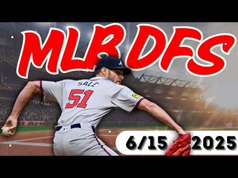 MLB DFS Picks Today 6/15/25 | DAILY RUNDOWN
