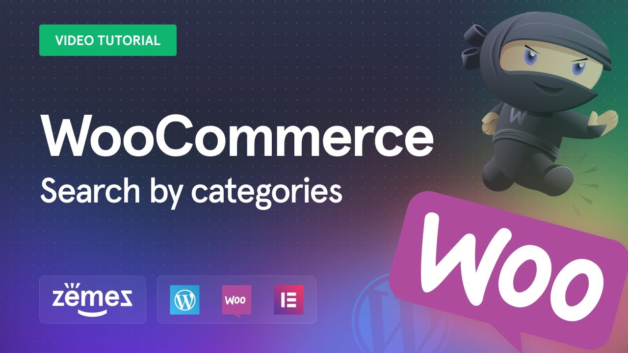 How to filter the WooCommerce products by categories