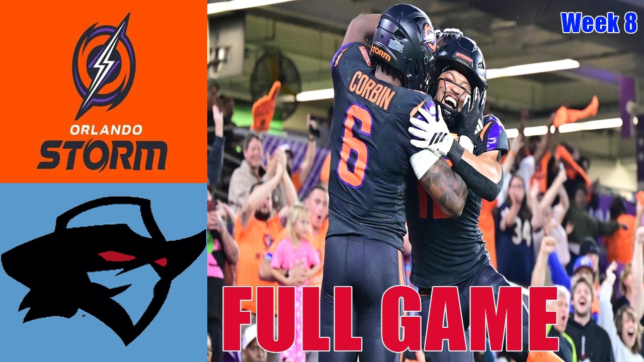 Storm vs Renegades FULL GAME Week 8 | May 15, 2026 | 2026 UFL Season