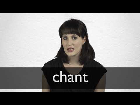 CHANT definition in American English | Collins English Dictionary