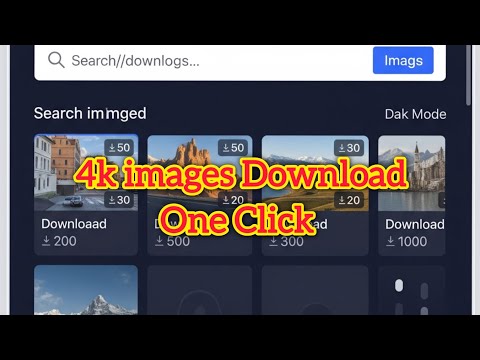 4K Images Download One Click #tech