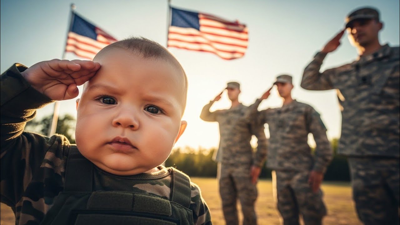 Babies Saluting US Soldiers Will Make You Cry 😭🫡 | Emotional Compilation