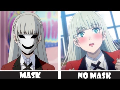 Anime Characters without their Mask|Girls