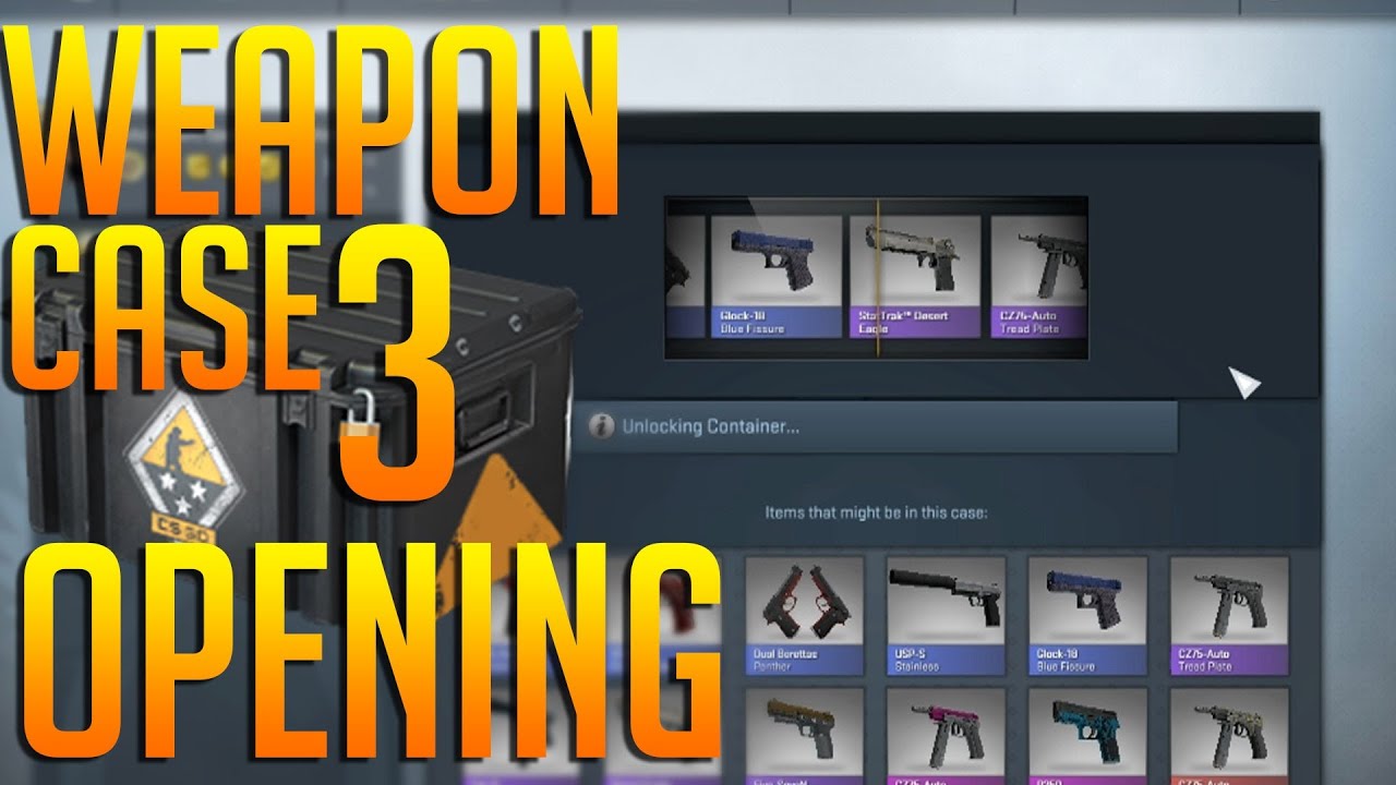 CS:GO - Weapon Case 3 Opening!