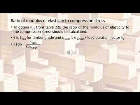 Timber Slenderness