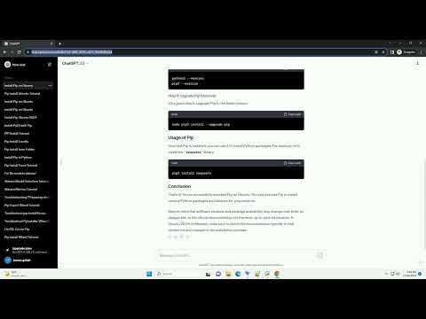 how to install pip ubuntu 22 04