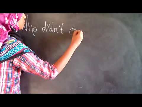 Who didn't come meaning in Telugu - Spoken English Easy Now