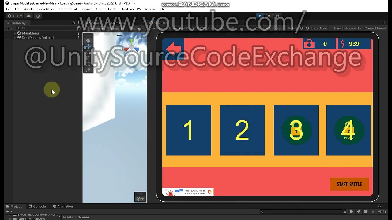 Modern Sniper FPS Game  sellunitysourcecode