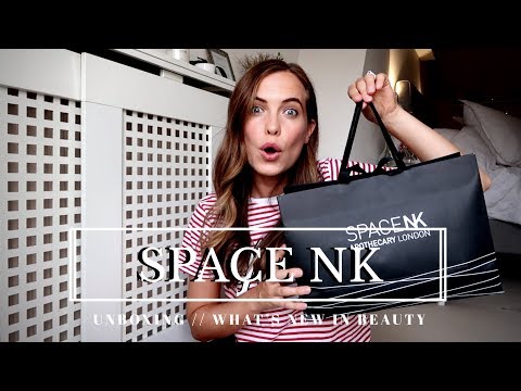 SPACE NK UNBOXING | WORTH £800!! | WHAT'S NEW IN BEAUTY | MEGAN TAYLOR