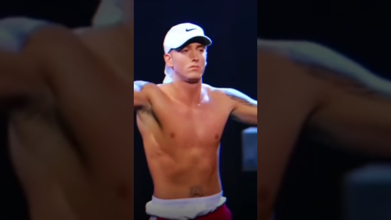 Eminem being Hot #eminem #slimshady