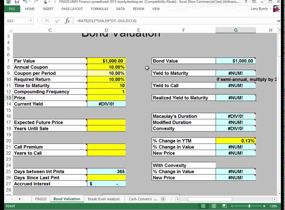 UMOFIN320 CH06 Interest Rates and Bond Valuation PT1