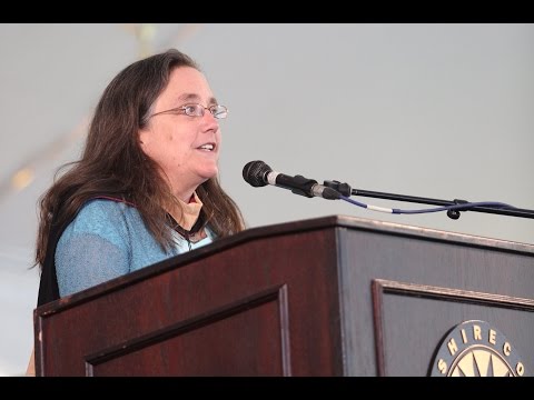 Alum Ellen Sturgis at Hampshire College 2017 Commencement Ceremony