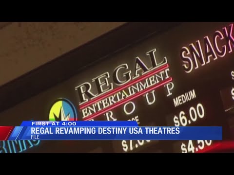 Regal at Destiny USA getting some upgrades