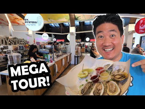 LA's HIDDEN GEM Food Hall Tour at Blossom Market Hall!