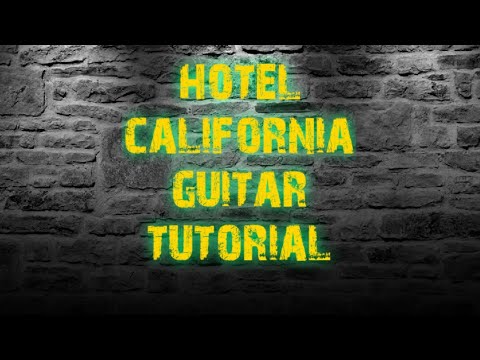 Hotel california chords