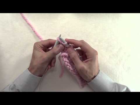 KNITTING HOW-TO: Double Knit Increase [Double K inc]