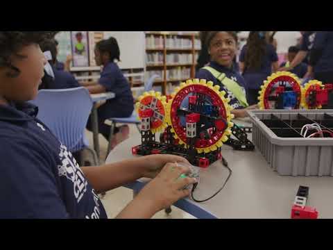 Unveiling a New STEM Center at Tayac Elementary School